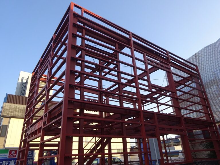 鉄骨建方を行いました！！ | 愛知県西尾市で建築・リフォームなら株式会社アイコン